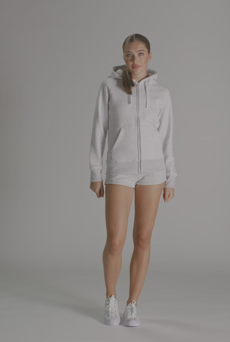 Hoodzip Unisex Original Light Grey